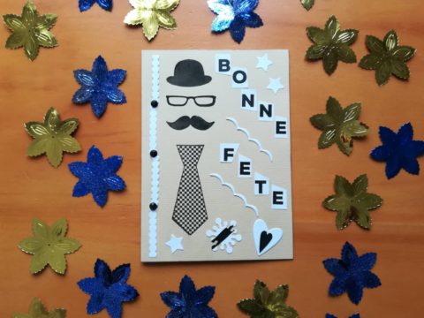 Création d'une carte pour la Fête des Pères - Ilot des arts