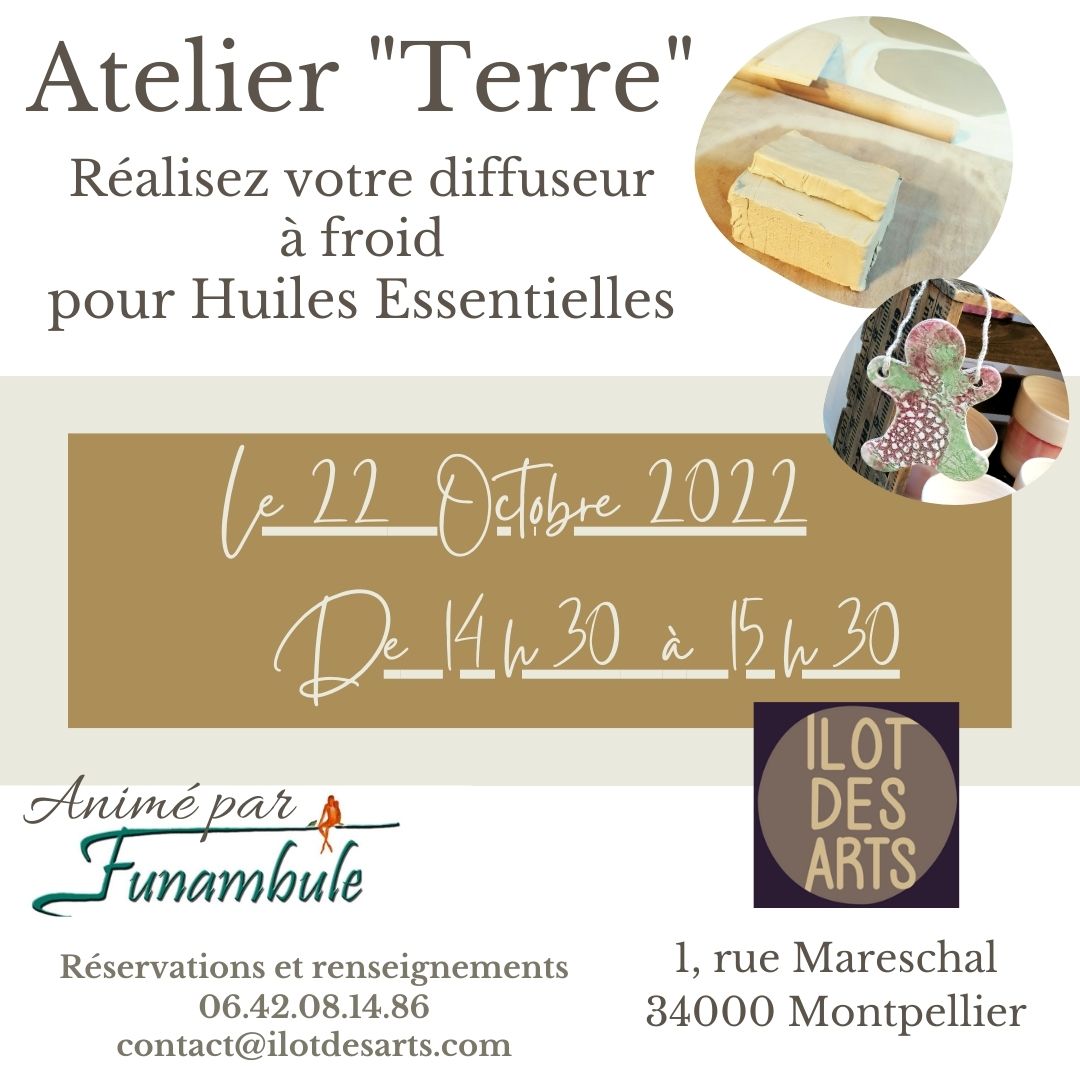 Atelier Terre céramique - Ilot des arts