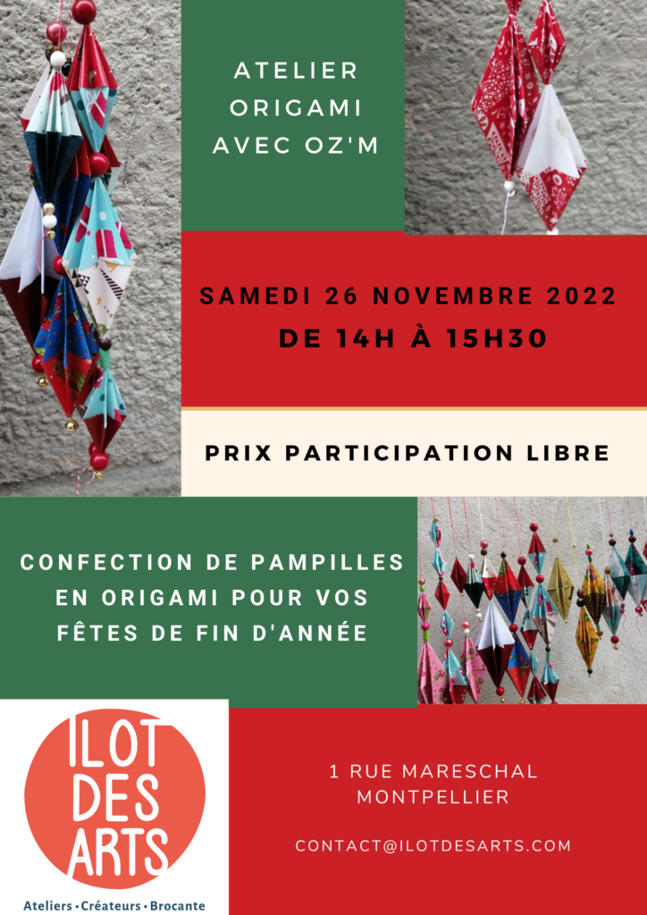 Atelier ORIGAMI - Ilot des arts